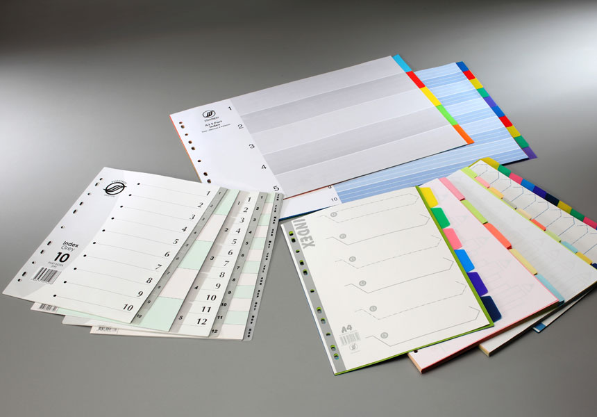PP Index A4/A3 - KohSeng (S) Pte Ltd - Solve Your Filing Products In Need